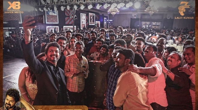 Vijay, Vijay Sethupathi, Malavika Mohanan and others attend Master ...