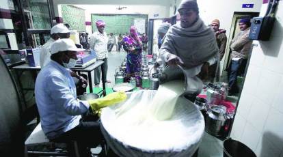 Amul Factory Inside