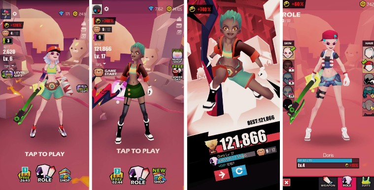 Love endless run games? Slash & Girl brings a fresh take on the genre ...