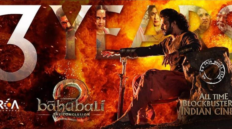 3 years of Baahubali 2 Tamannaah Bhatia and Anushka Shetty thank everyone for loving the magnum opus Bollywood News The Indian Express