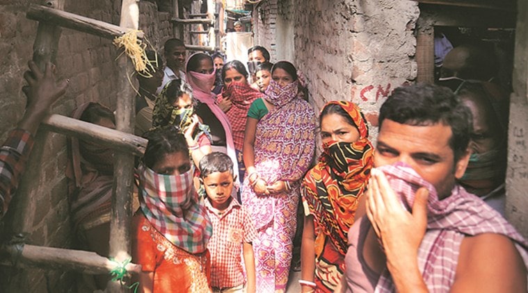Watching the PM speech from Okhla, an industrial hub turned migrant ...