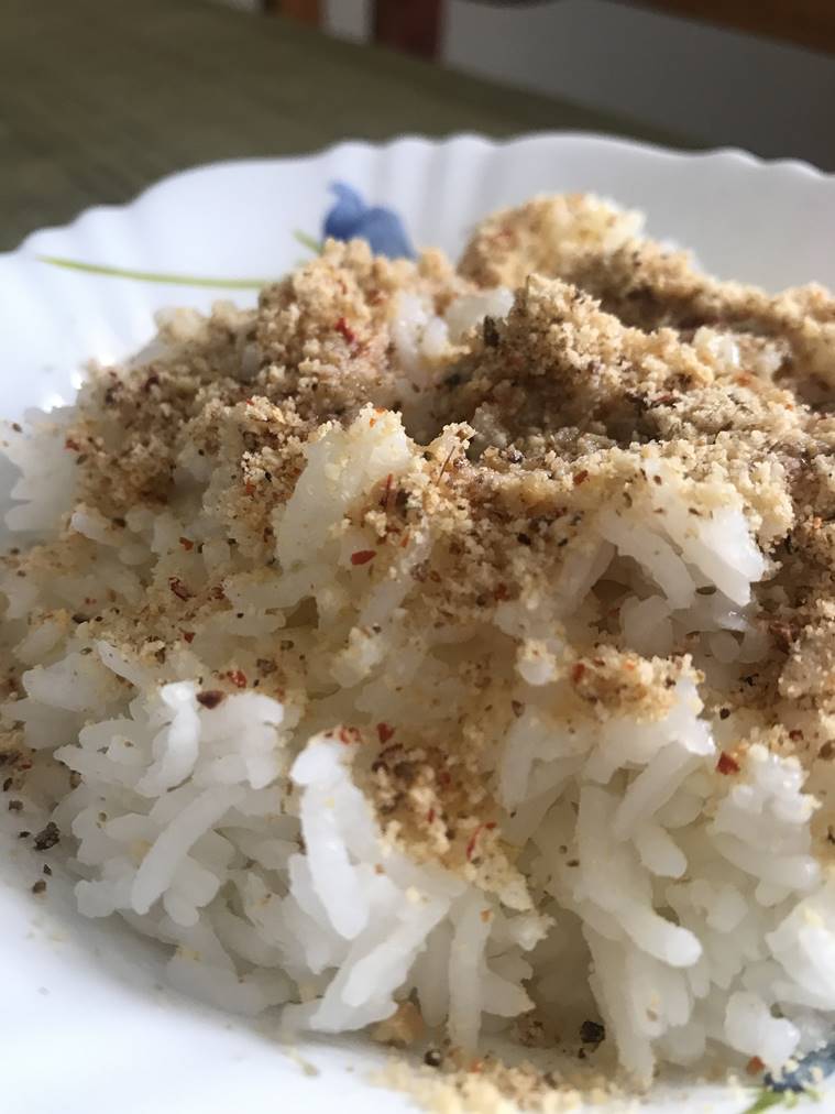 The Back Burner: Spicy peanut powder for a quick meal | Food-wine News ...