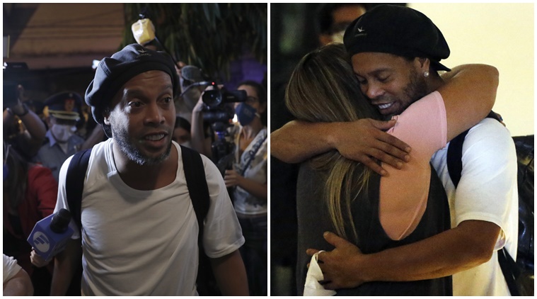 Ronaldinho released from Paraguay prison, set to serve house arrest in ...