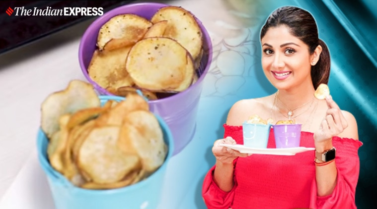Try Shilpa Shetty’s healthy chips recipe during work-from-home | Food ...