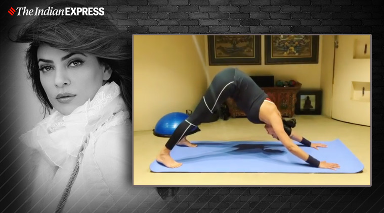 Sushmita Sen’s workout video shows how flexible she is; watch | Fitness ...