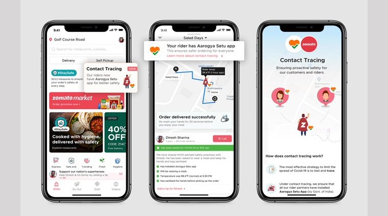 Zomato makes it mandatory for delivery partners to have Aarogya Setu ...