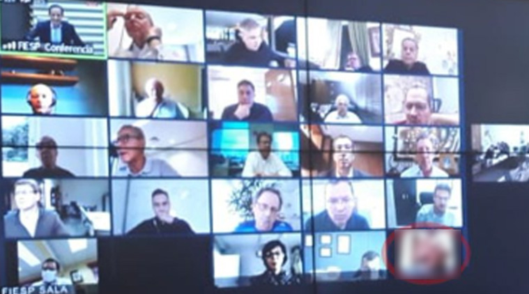 Businessman turns up naked on Zoom call with Brazil’s president ...