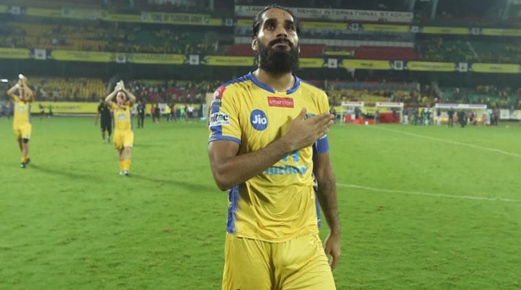 Sandesh Jhingan leaves Kerala Blasters | Football News - The Indian Express