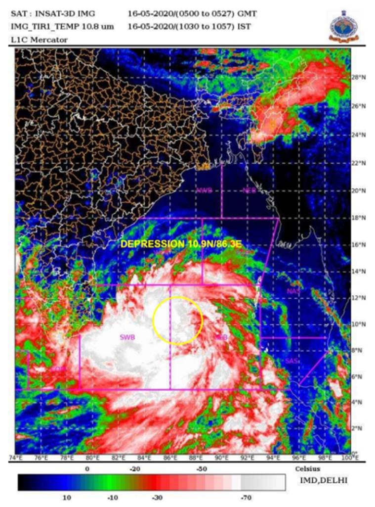 Cyclone Amphan Latest Update: Depression to turn into cyclonic storm by ...