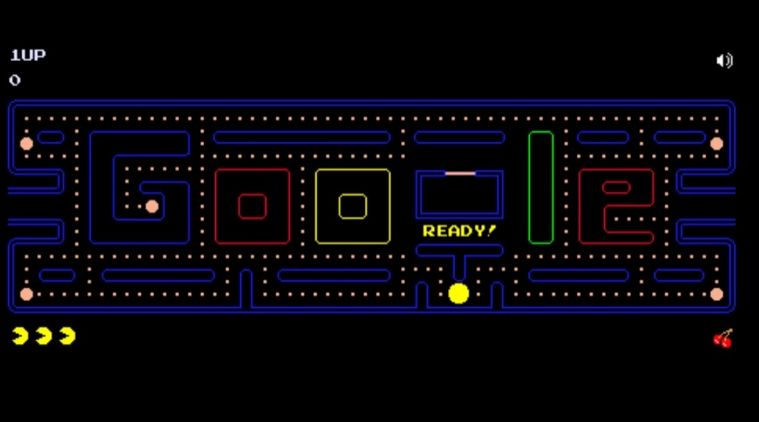 Stay and Play at Home with Popular Past Doodles: PAC-MAN google doodle ...