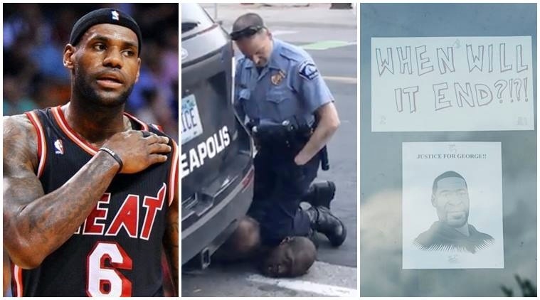 ‘Why doesn’t America love us?’: LeBron James mourns George Floyd’s ...