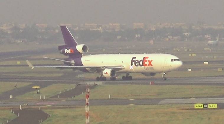 Operations suspended for four hrs after FedEx flight veers off runway ...
