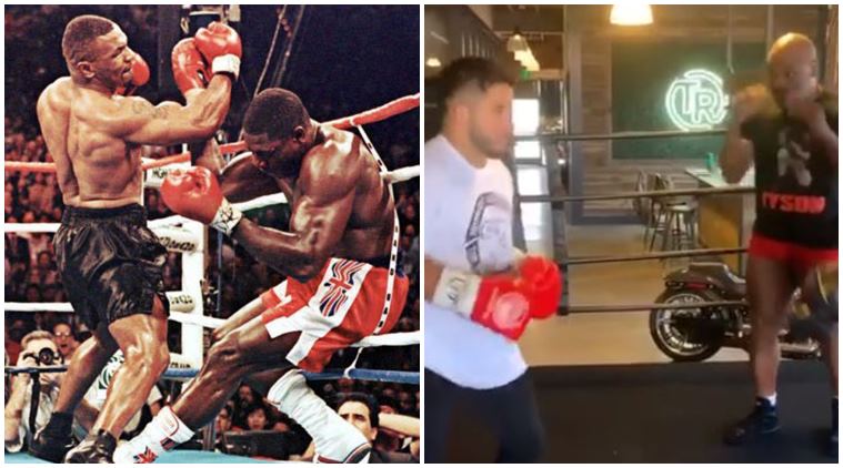 Watch Mike Tyson Teaches Ex Ufc Star His Iconic Uppercut In New Training Footage Sport Others