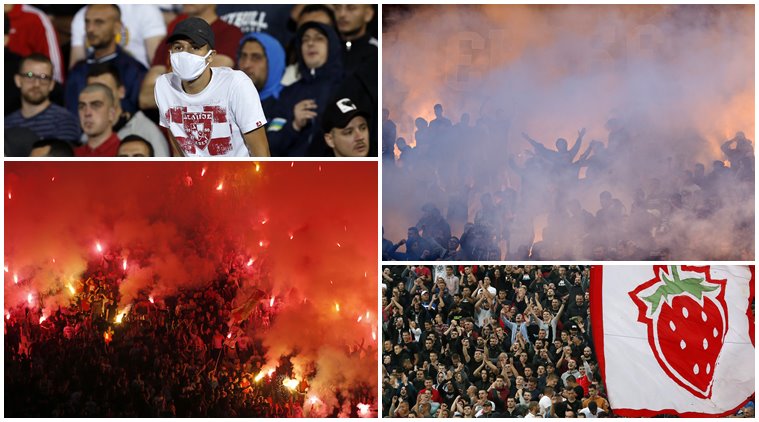 25,000 fans flock in as Partizan sink Red Star in Belgrade derby to ...