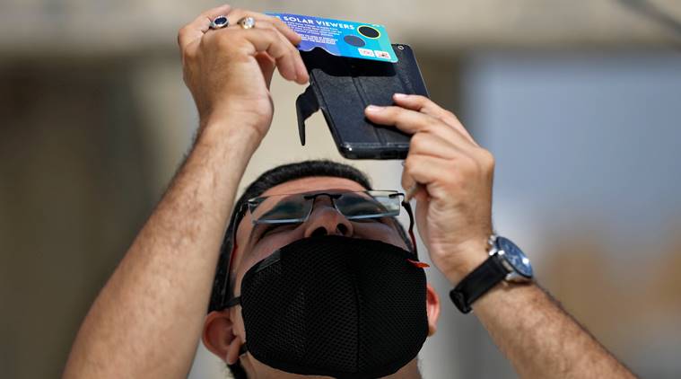 Solar eclipse as seen from across cities | India News News - The Indian ...