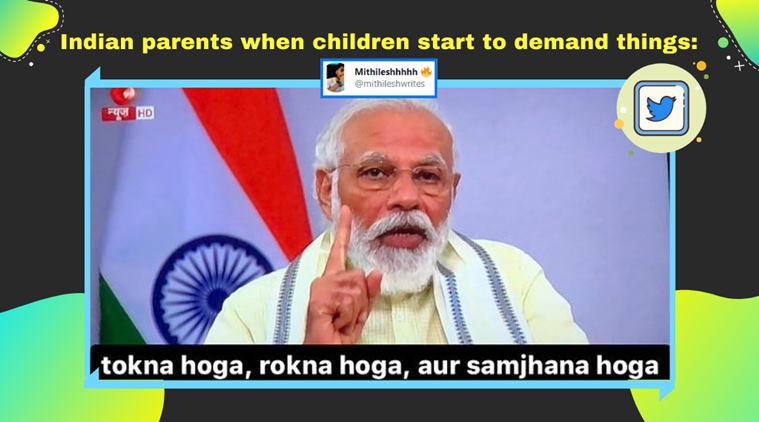 After PM Modi’s latest address to the nation, netizens react with memes ...