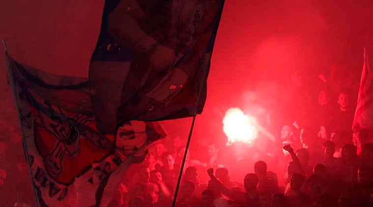 25,000 fans flock in as Partizan sink Red Star in Belgrade derby to ...