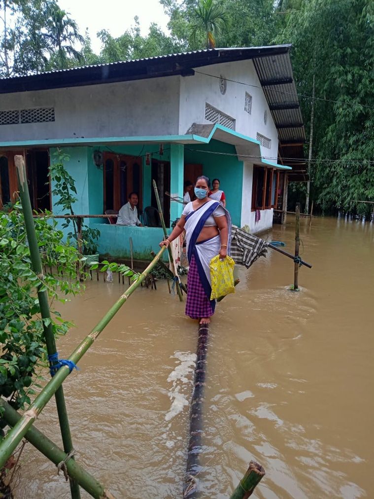 Through rain and floods, Assam’s community workers battle pandemic ...