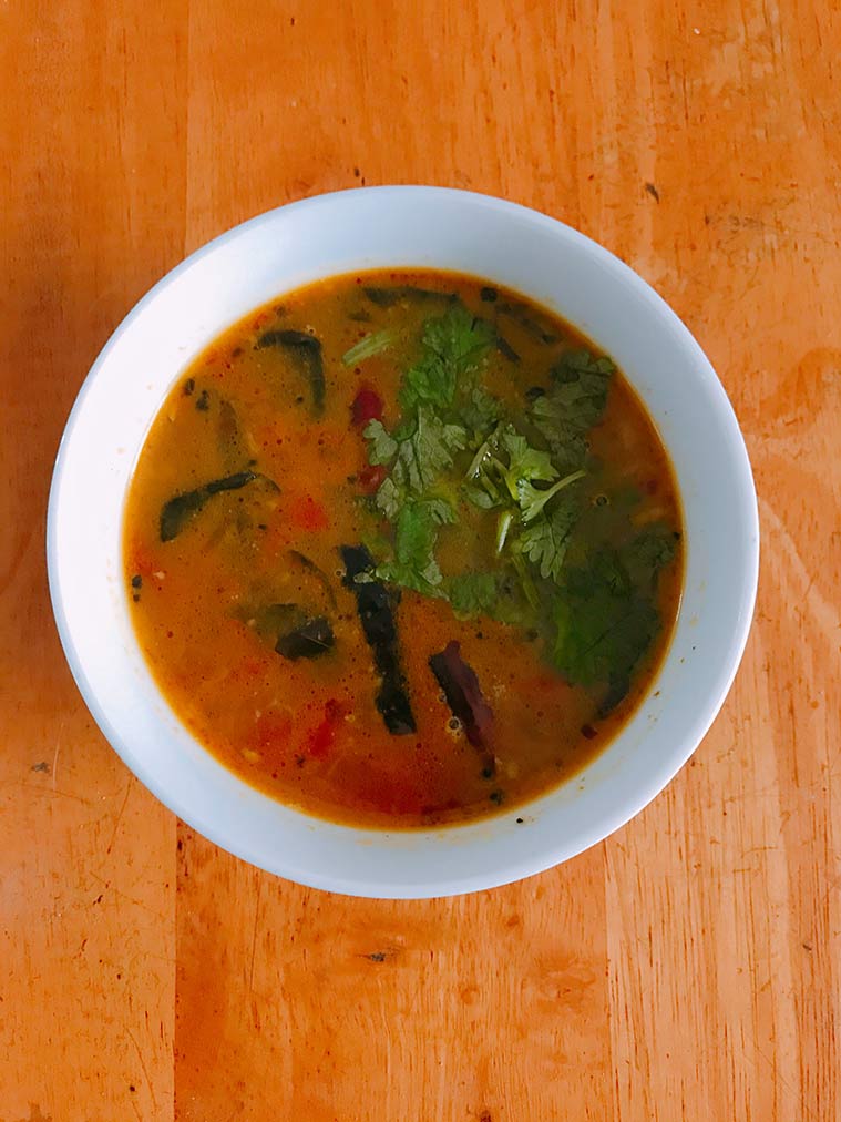 The Back Burner: Hot, spicy garlic rasam for cold rainy days | Food ...