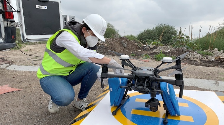 A Mexican company launches drone delivery of protective gear to ...