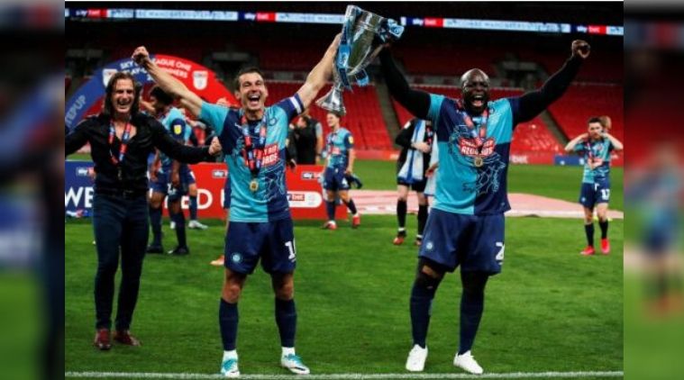 Wycombe Wanderers win promotion to Championship for first time ...