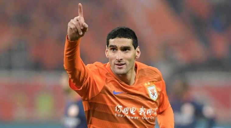 Watch: Marouane Fellaini heads seven-minute hat-trick after returning ...