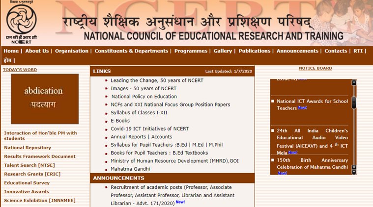 NCERT releases online applications for 266 academic positions | Education News - The Indian Express