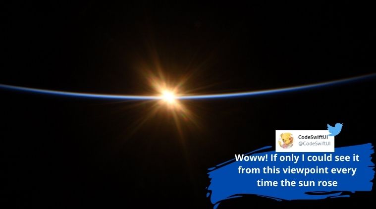 NASA astronaut shares stunning photos of sunrise on the space station ...