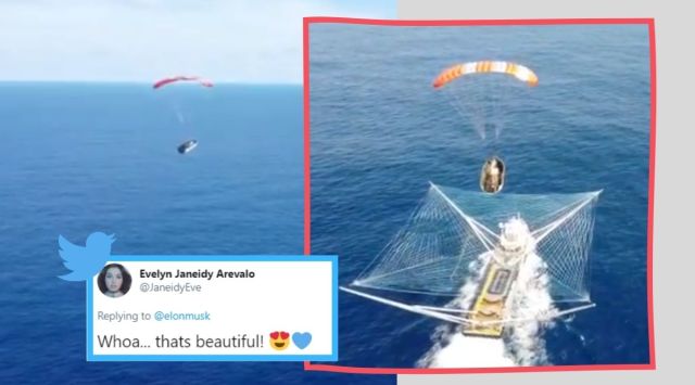 Watch: Elon Musk shares video of ship catching Falcon 9 rocket fairing ...