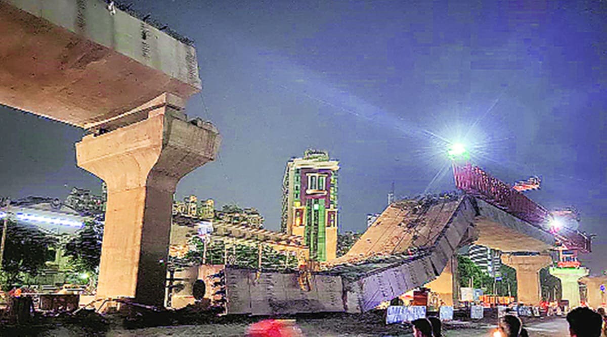 Stopped over safety violations, work resumes on section of Sohna road ...