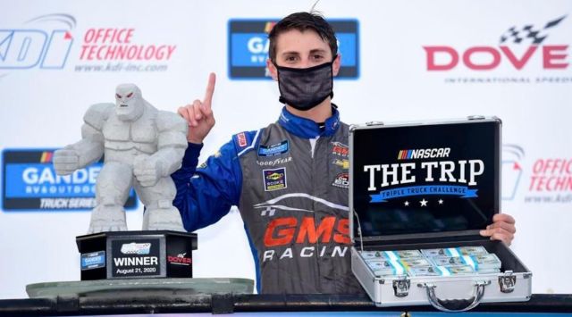 Zane Smith wins at Dover for 2nd NASCAR Truck victory in 3 races ...