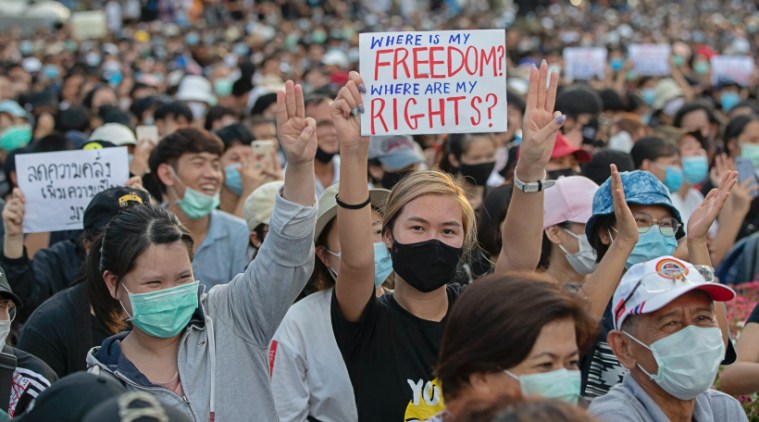 Campus-based Thai protest movement extends reach to streets | World ...