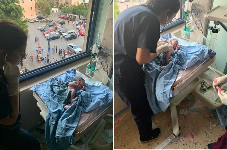‘Miracle baby’: Video shows mother in labour as Beirut explosion ...