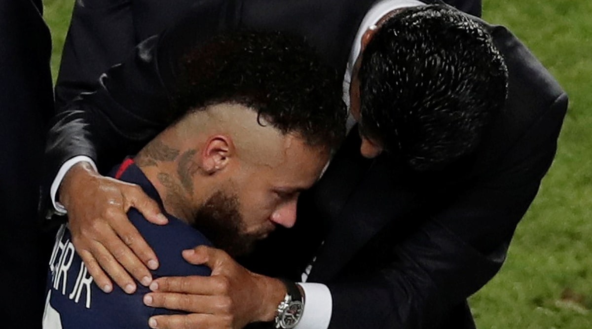 UEFA Champions League: Neymar reduced to tears after final heartbreak ...