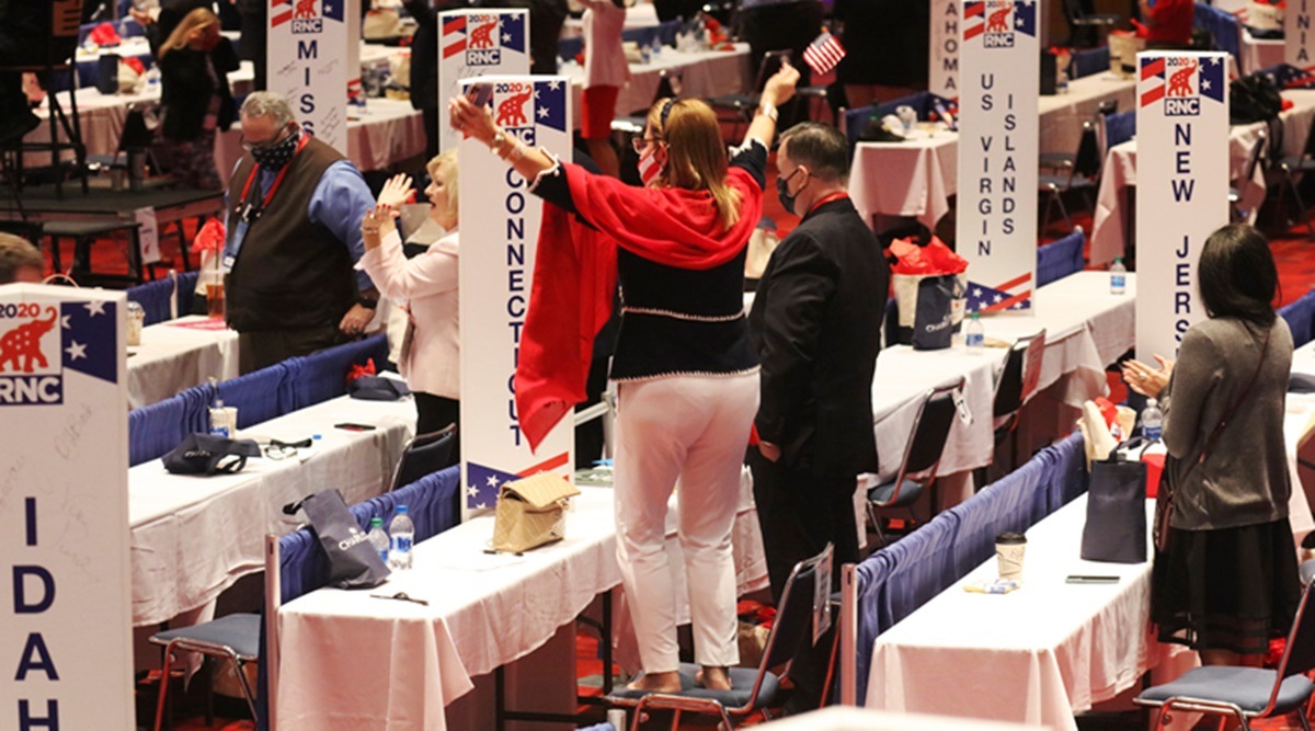 Duo who waved guns at protesters appears at RNC | World News - The ...