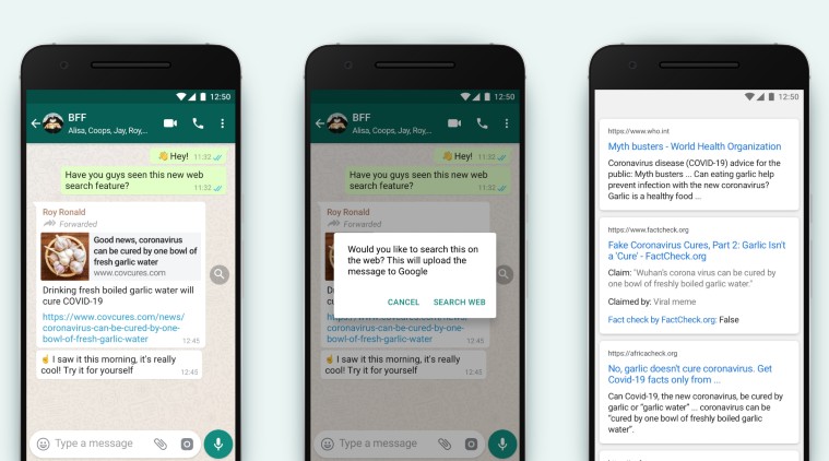 WhatsApp brings a new feature to help users spot fake forwarded ...