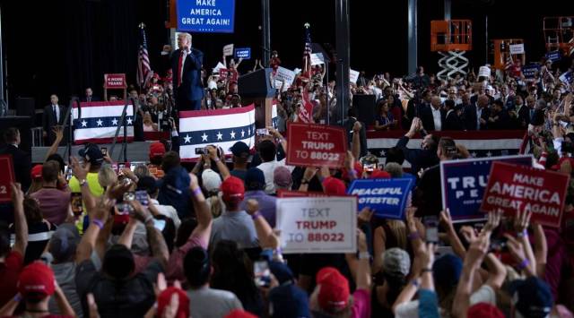 Trump holds indoor rally, Nevada’s governor says risks lives | World ...