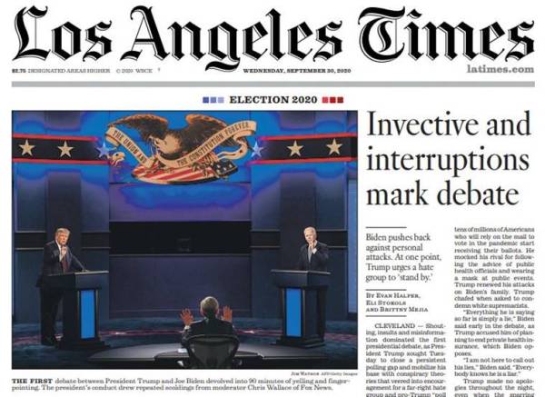 ‘Invective and interruptions’: How US newspapers reported presidential ...