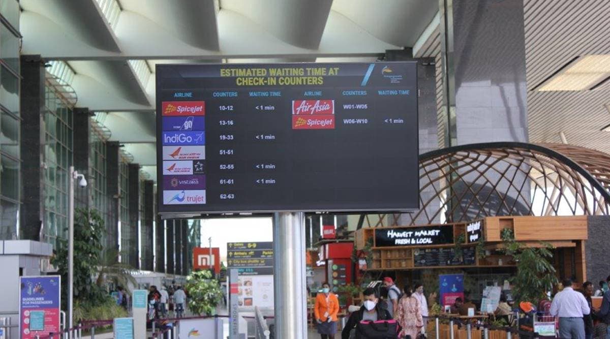 Bengaluru airport launches tech-enabled passenger flow management ...