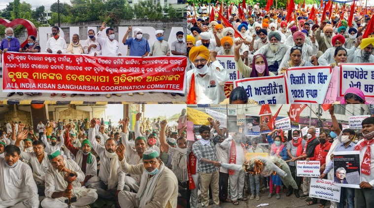 Farmers to students: 9 pictures of protests from across India | India ...