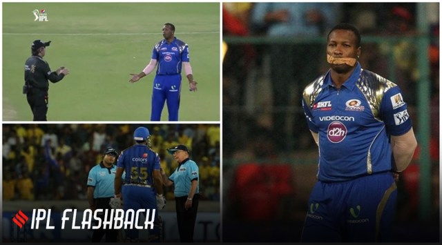 IPL Flashback: Pollard puts a tape on mouth, walks off pitch in protest ...