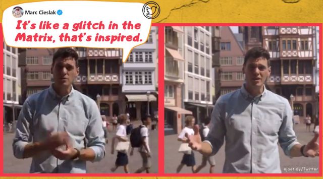 Watch: Duo photo-bombed BBC reporter during PTC, netizens can’t stop ...