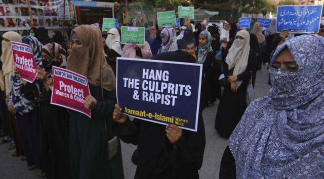 Protests in Pakistan after woman gang raped in front of kids on highway ...
