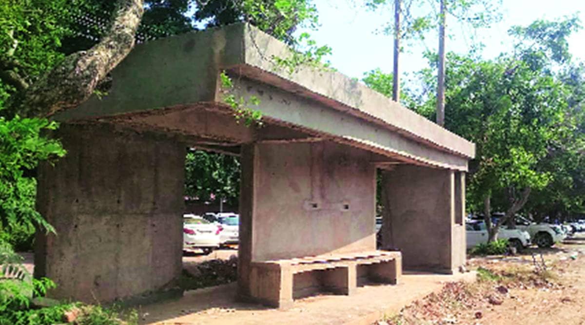 Over 2 years on, Panchkula awaits its smart bus queue shelters ...