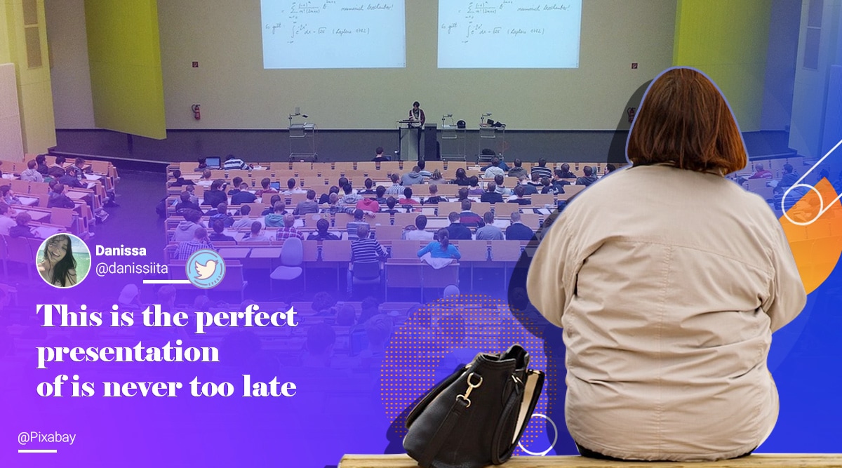 Woman tweets about going to university in her 50s, inspires others to ...