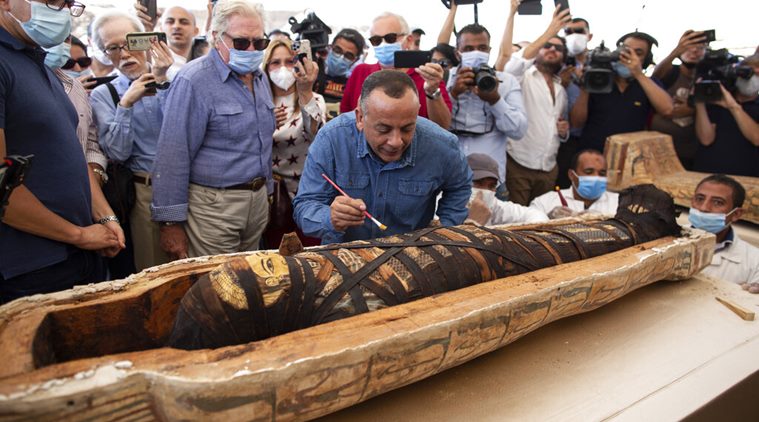 Egypt Finds 59 Ancient Coffins Buried More Than 2 600 Years Ago World