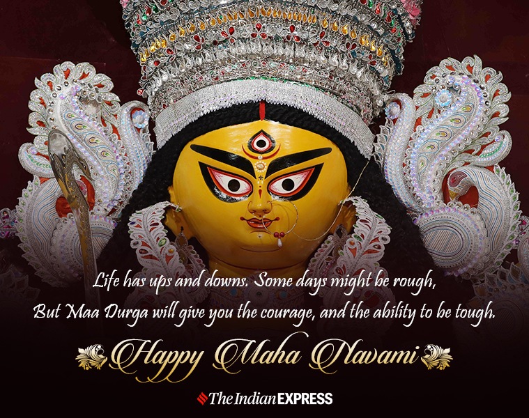 Happy Durga Navami 2020: Maha Navami Wishes Images, Wallpapers, Quotes ...