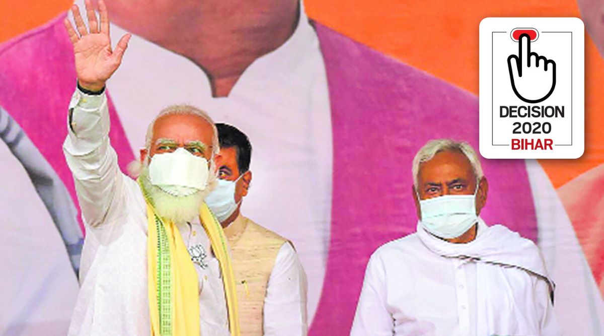 Nitish by his side, PM kicks off campaign citing Galwan, Art 370 and ...
