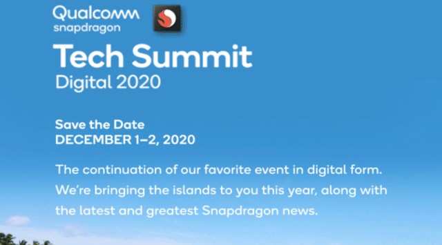 Qualcomm sets Dec 1 virtual tech summit event, Snapdragon 875 expected ...