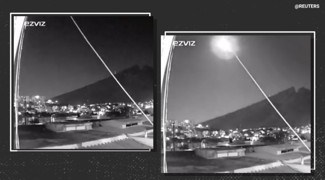 Watch: Meteorite lights up skies over parts of Mexico | Trending News ...